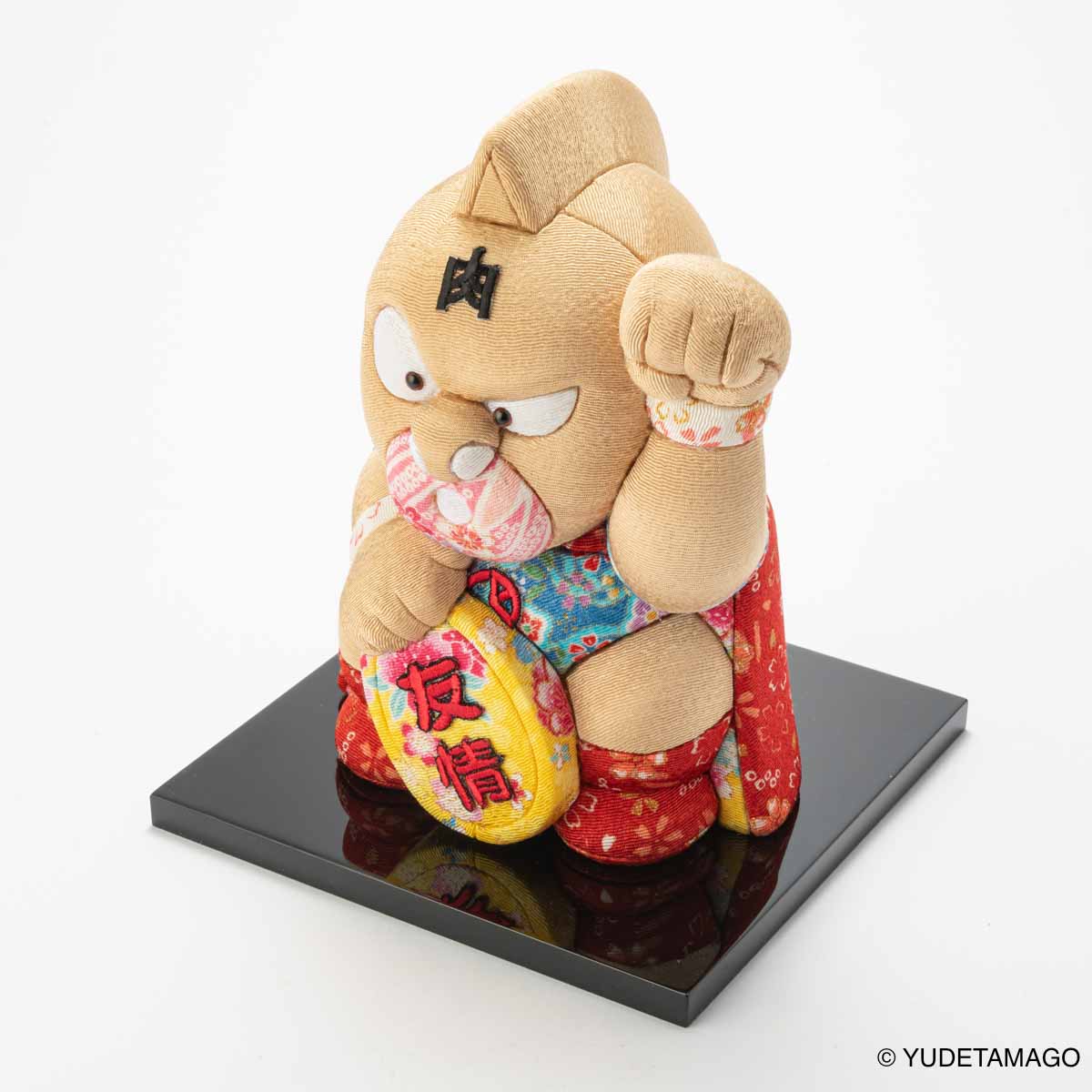 【数量限定】江戸木目込人形 キン肉マン [スグル招き猫 王族コスチューム （花柄ver.）] – キン肉マン公式オンラインストア KIN29.COM